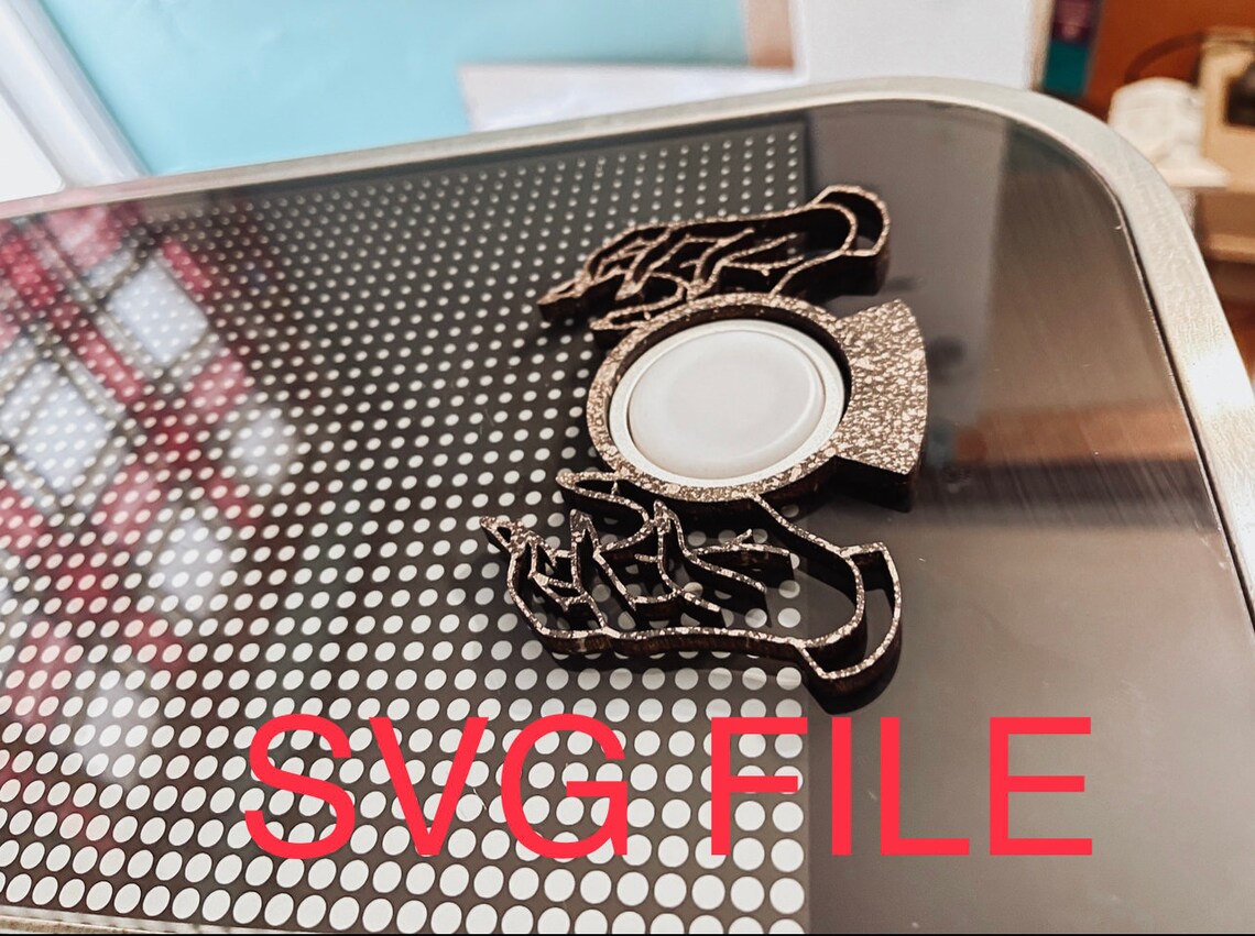 SVG Glowforge Magic Button - Etsy