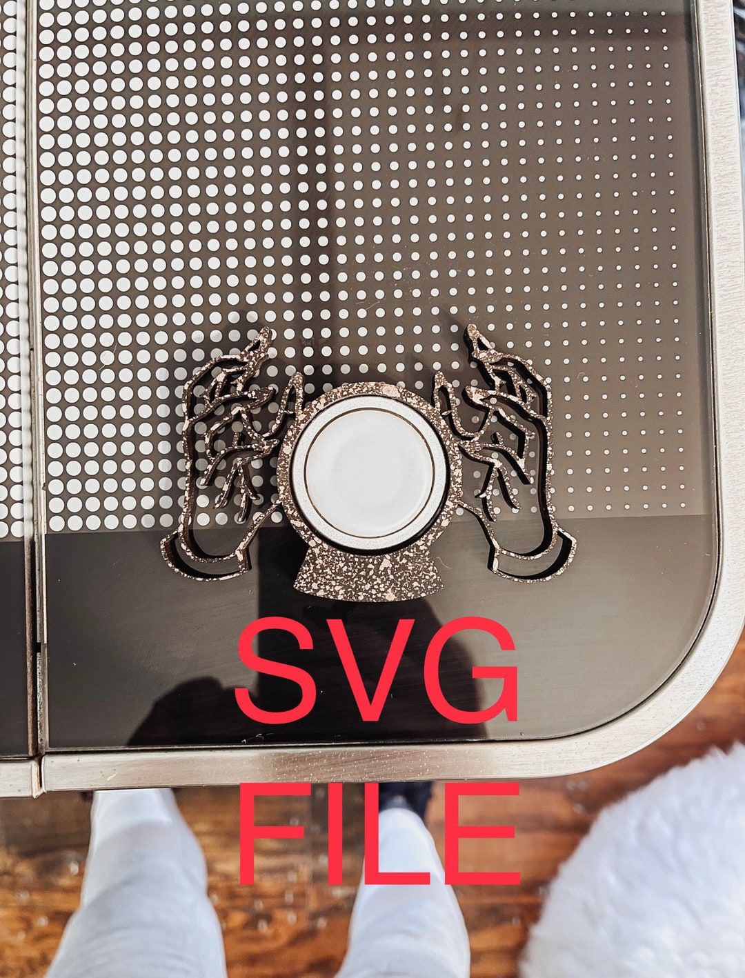 SVG Glowforge Magic Button - Etsy