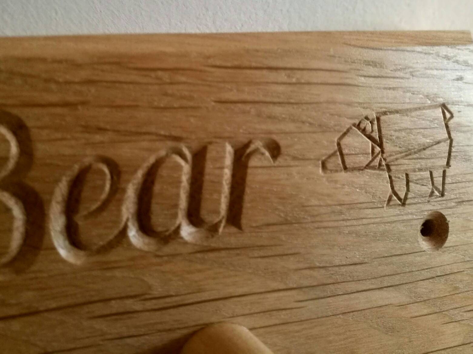 Hand Carved Inspirational Quote, Shaker Peg Rails, Oak - Etsy