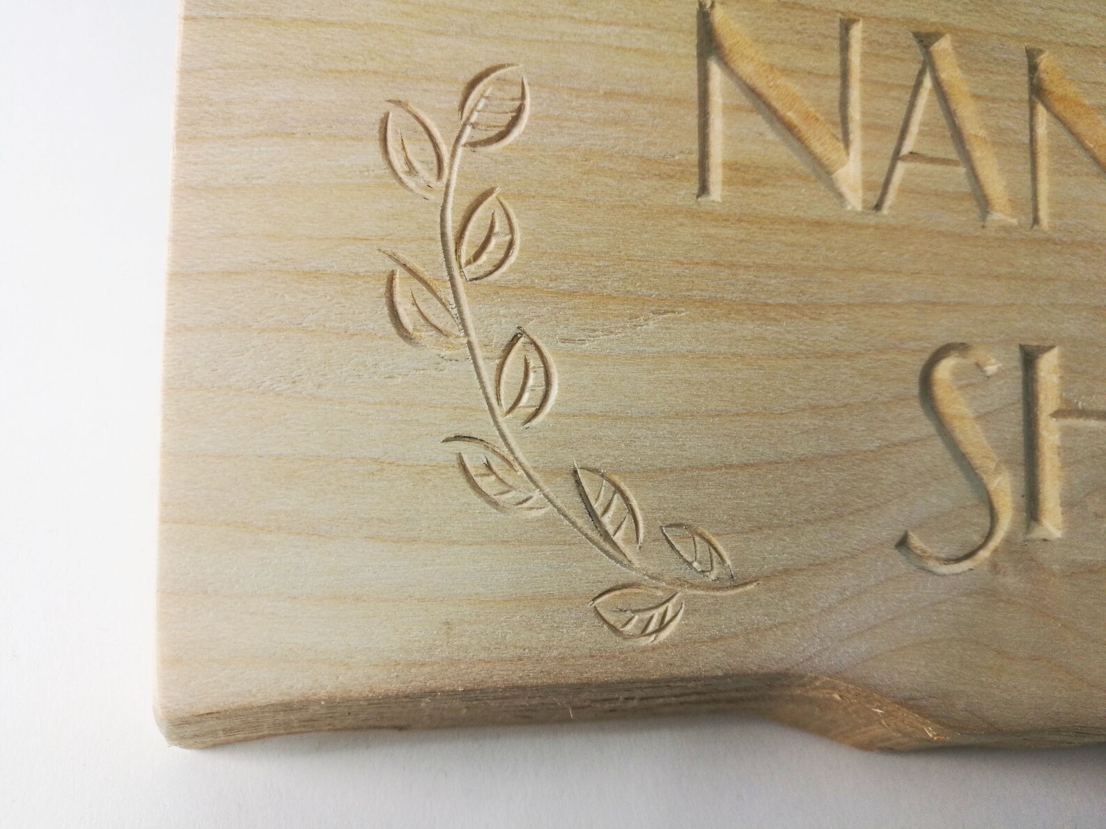 Hand Carved Personalised Wooden Sign | Etsy