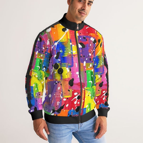 Rainbow Jacket - Etsy