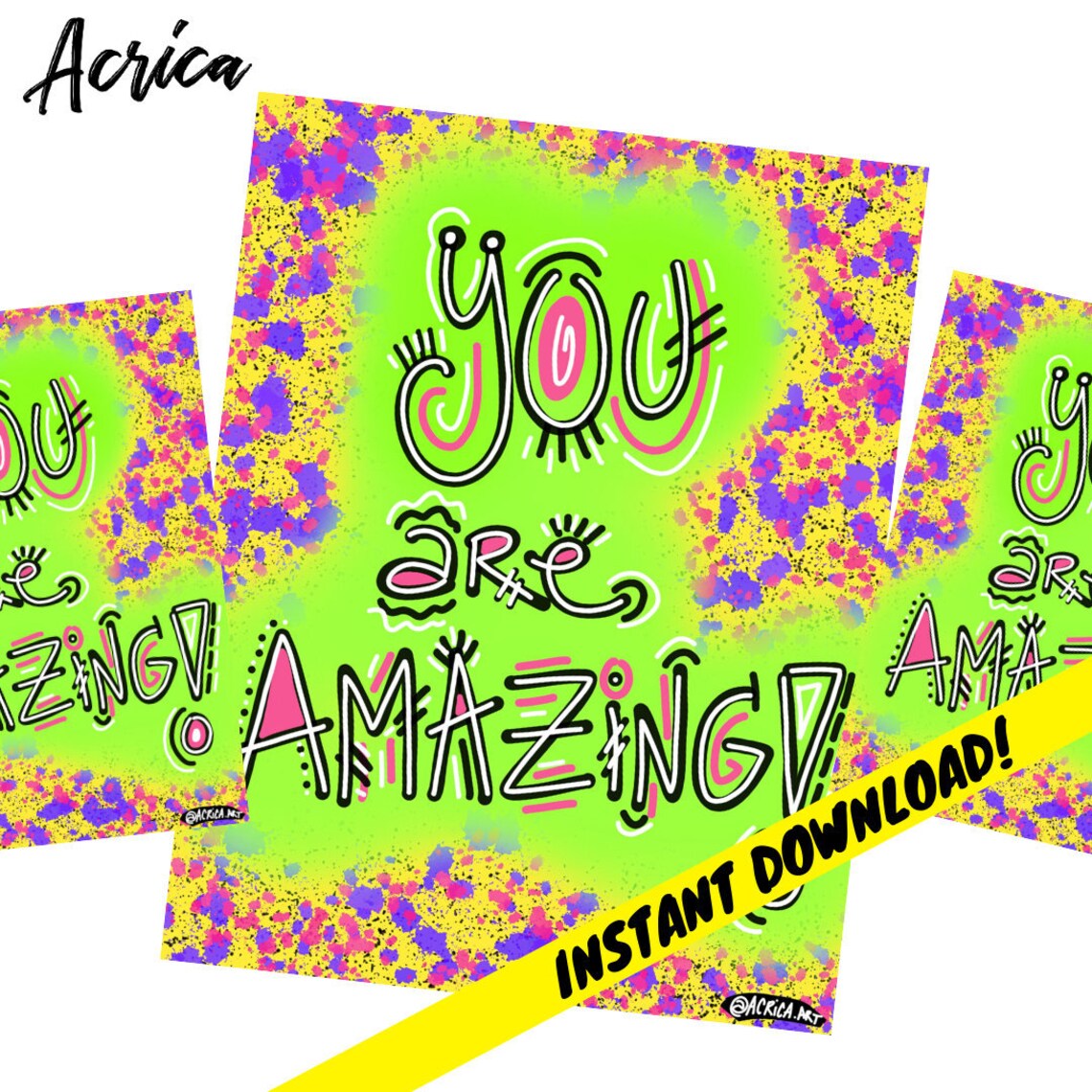 you-are-amazing-card-friends-card-card-for-her-card-for-etsy