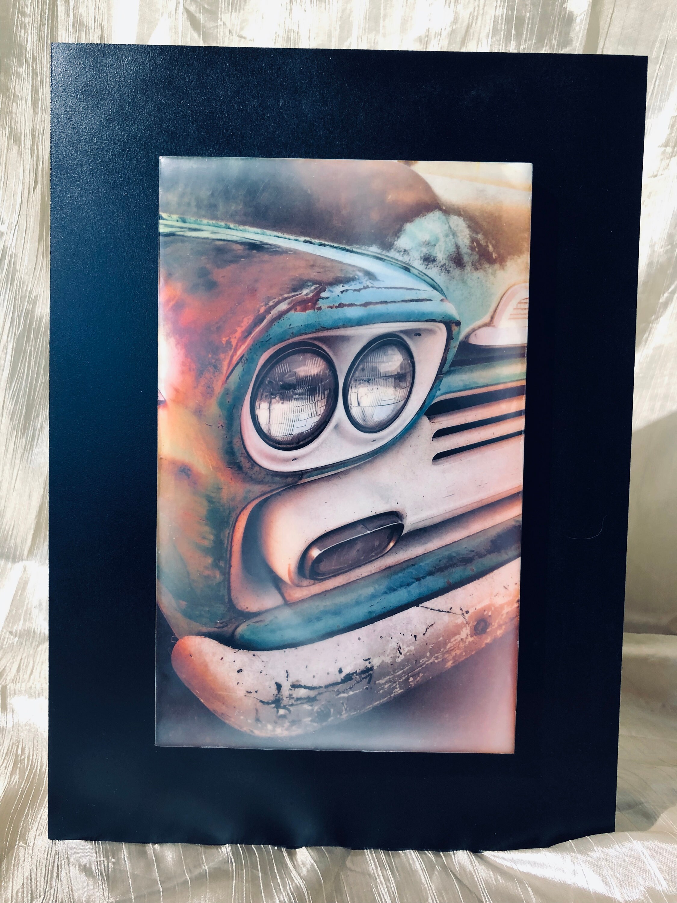 Blue Ford Truck - Etsy