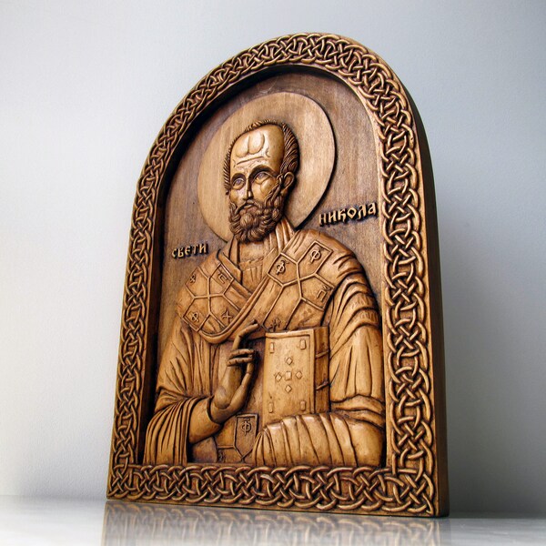 Icons Byzantine Wood Carving - Etsy UK