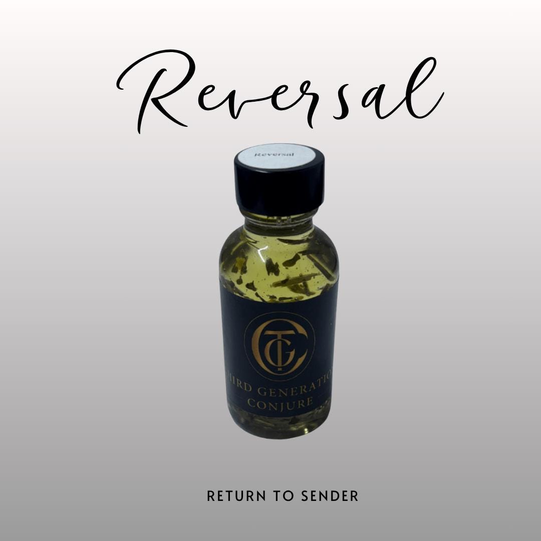 Reversal Oil, Jinx Removal, Return to Sender - Etsy