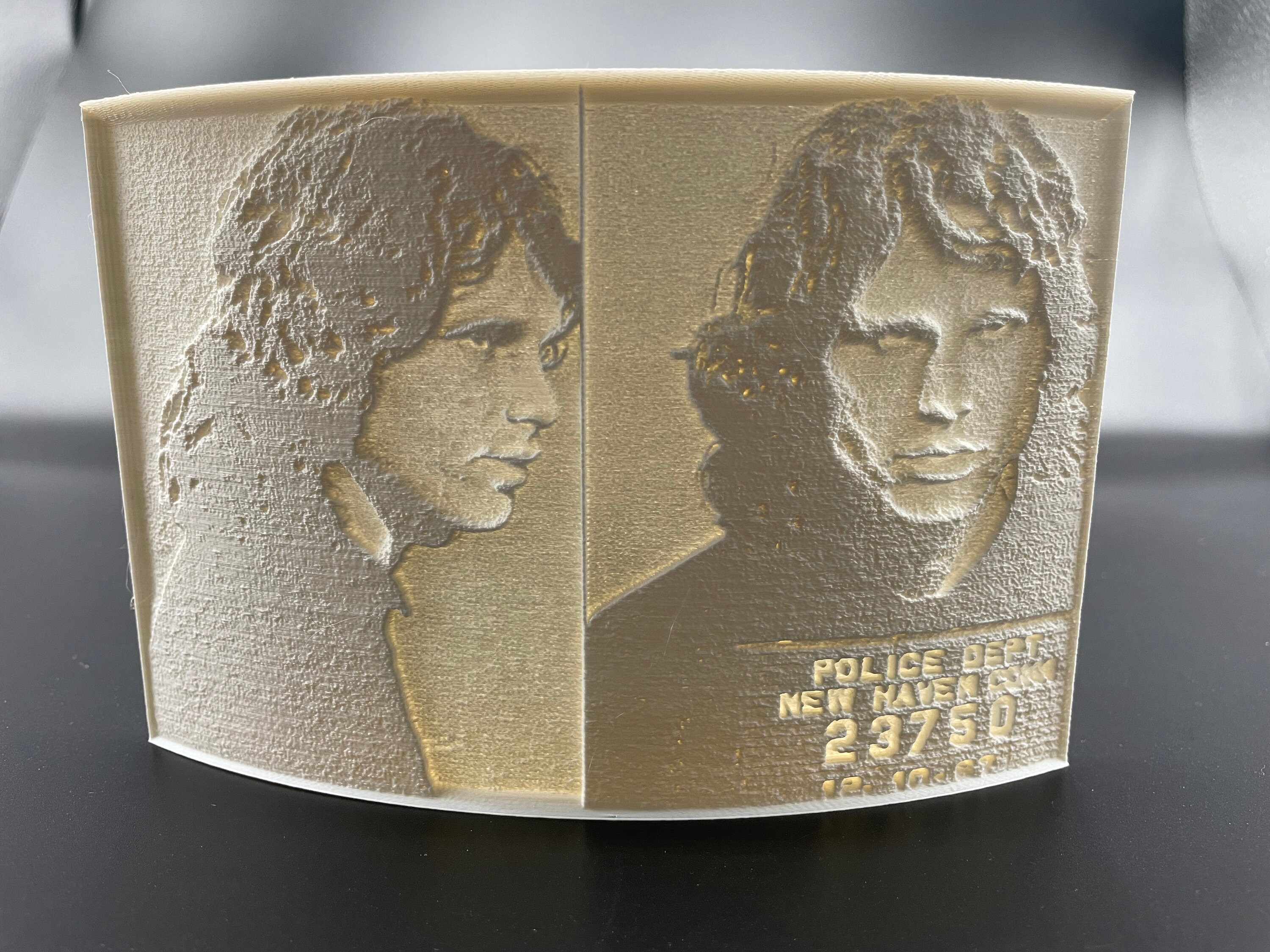 3D Printed Jim Morrison Lithophane Nightlight Doors Icon Decor, Vintage ...