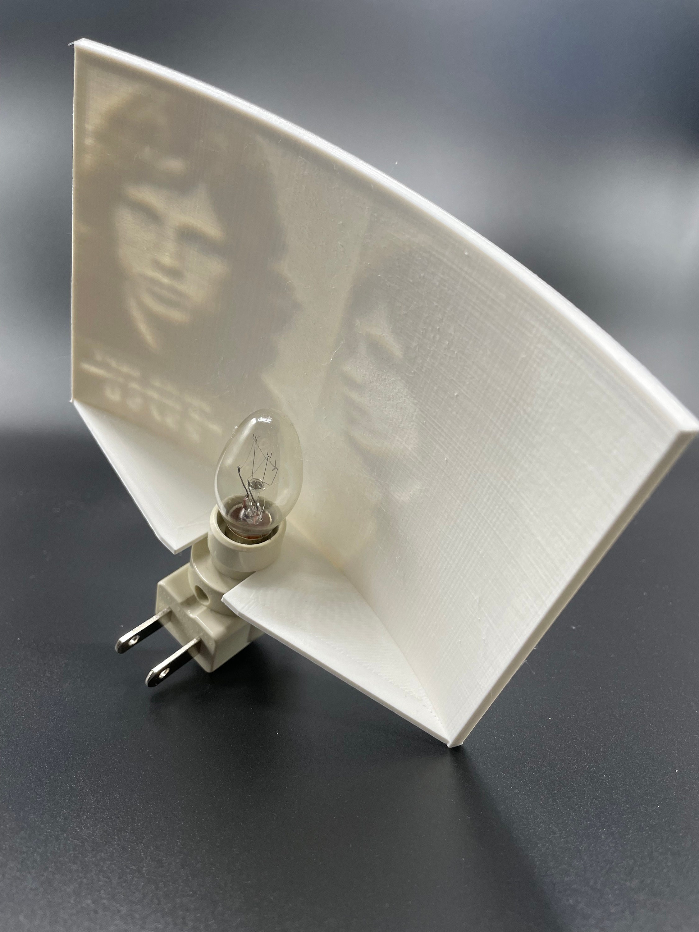 3D Printed Jim Morrison Lithophane Nightlight - Doors Icon Decor ...