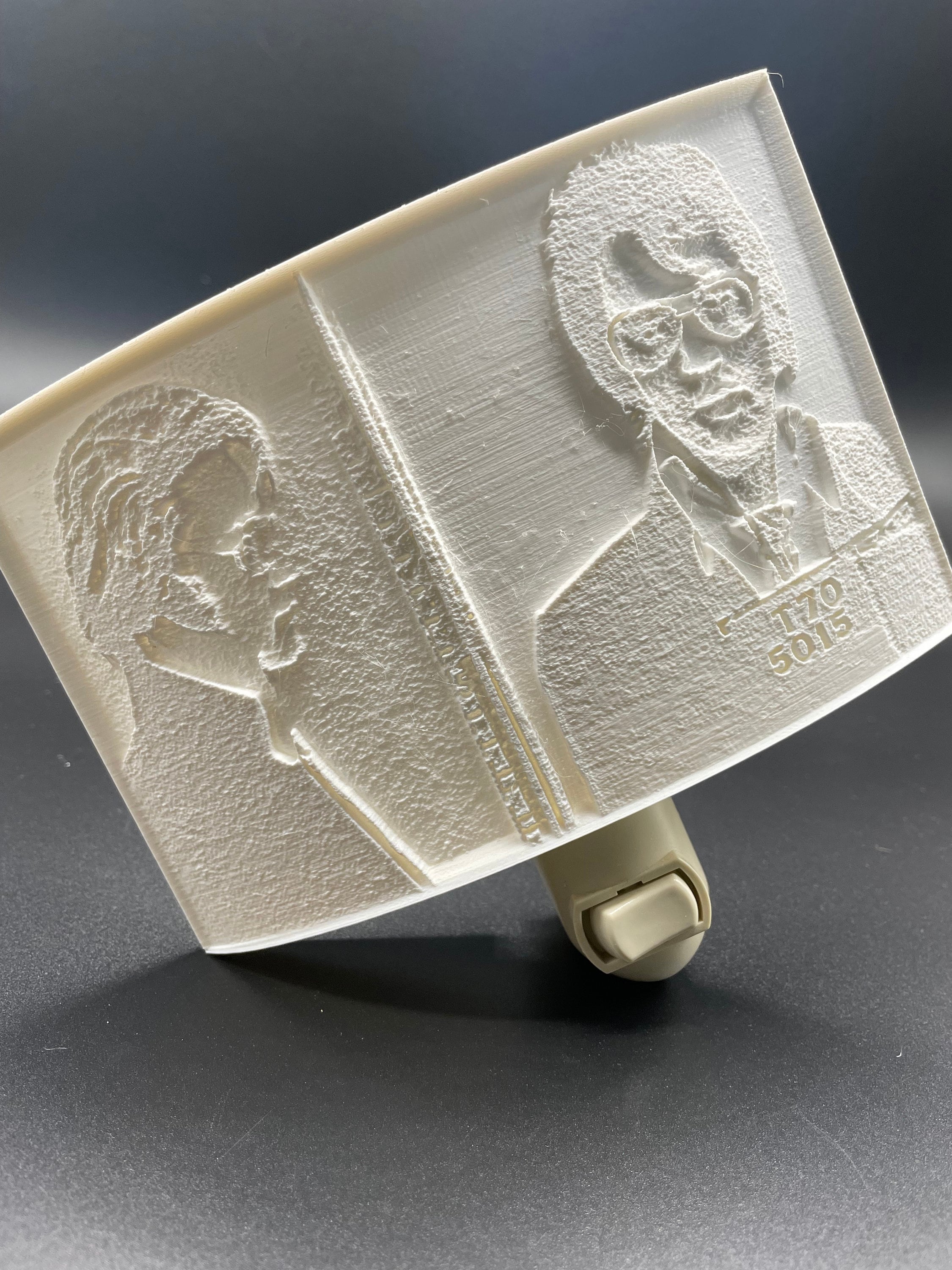 3D Printed Elvis Presley Mug Shot Lithophane Nightlight Retro Vintage ...