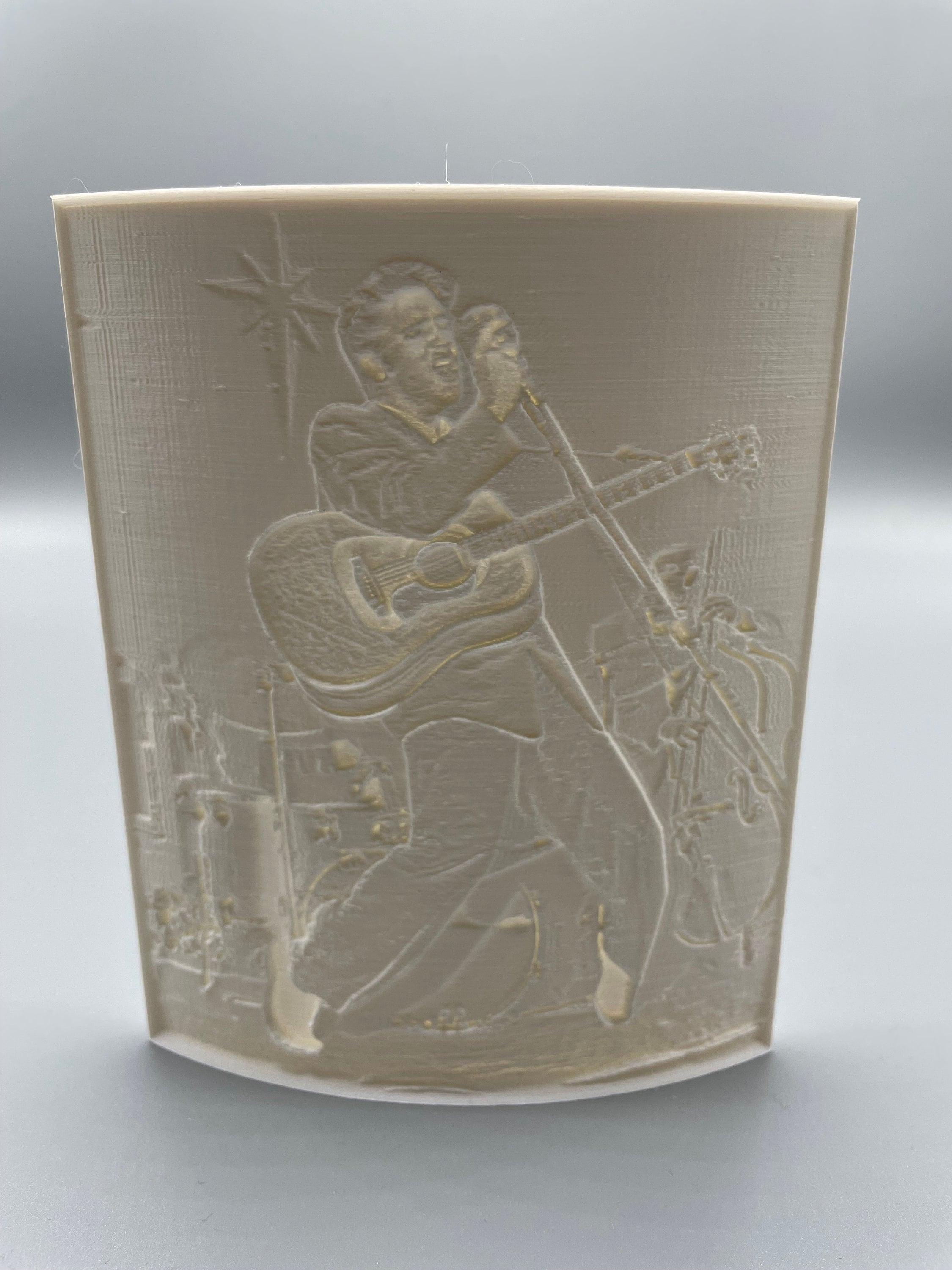 3D Printed Elvis Presley Lithophane Nightlight - Retro Vintage Decor ...