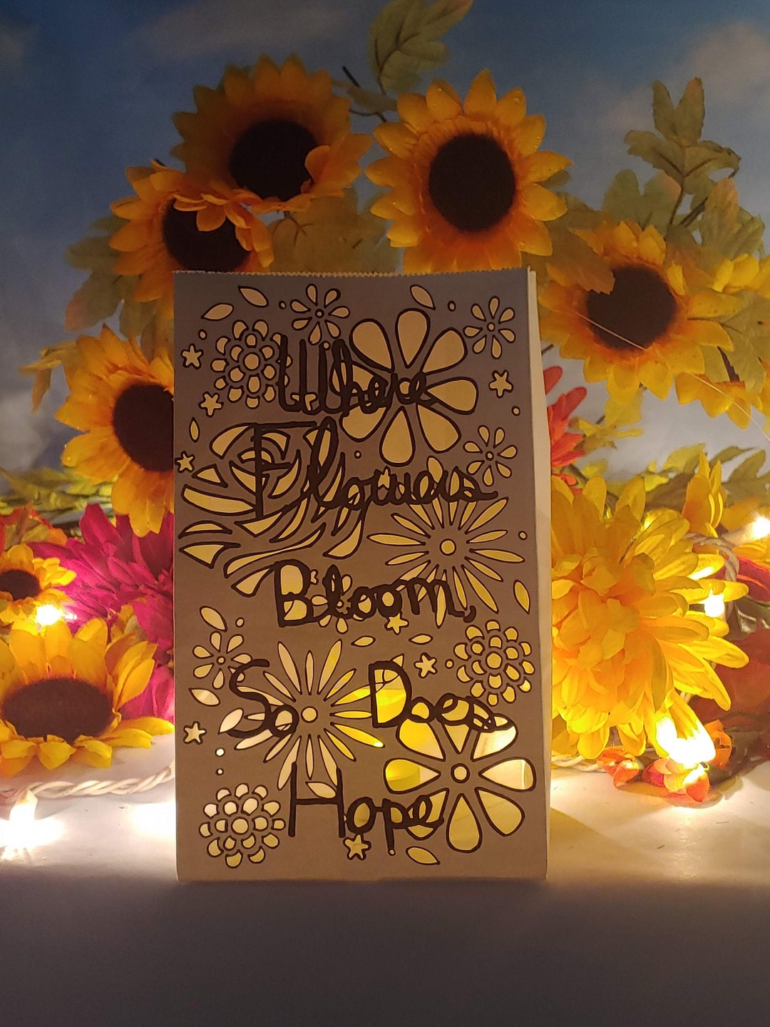 Luminary - Luminaries - Lantern - Paper Craft - Paper Bag Luminary ...