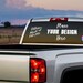 JPG PSD Vinyl Decal / Sticker Rear Window Car Mockup, 4x4 Window Mockup ...