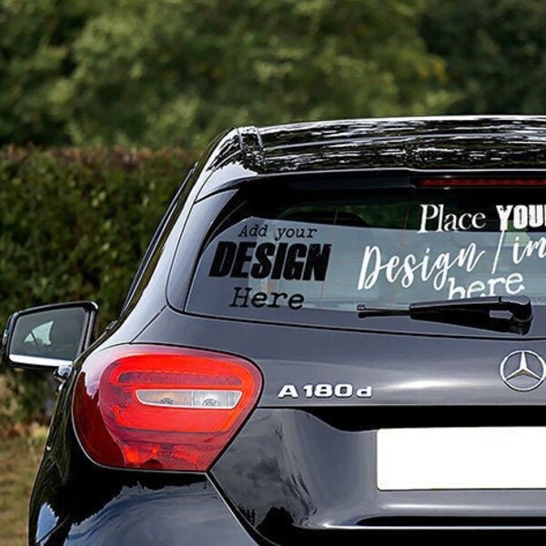 Mercedes Window Decal - Etsy