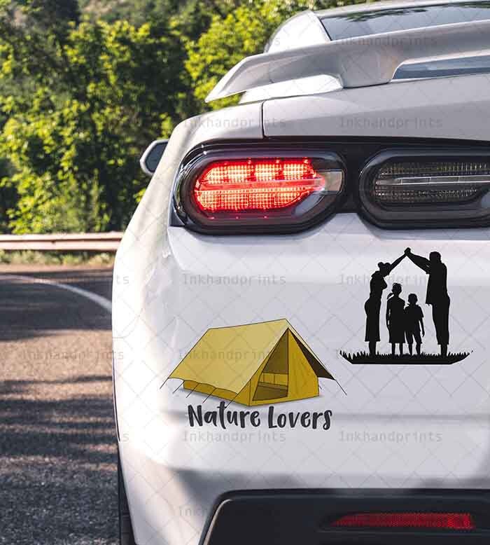 JPG PSD Vinyl Decal / Sticker Rear Window Car Mockup Vinyl - Etsy