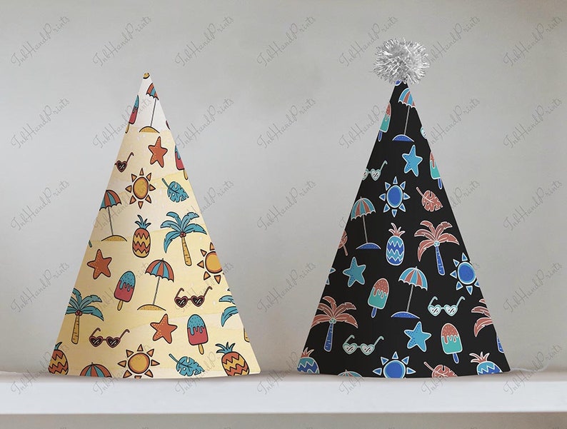 Party Hat Blank Mockupblank Party Hat Templateparty Favor | Etsy