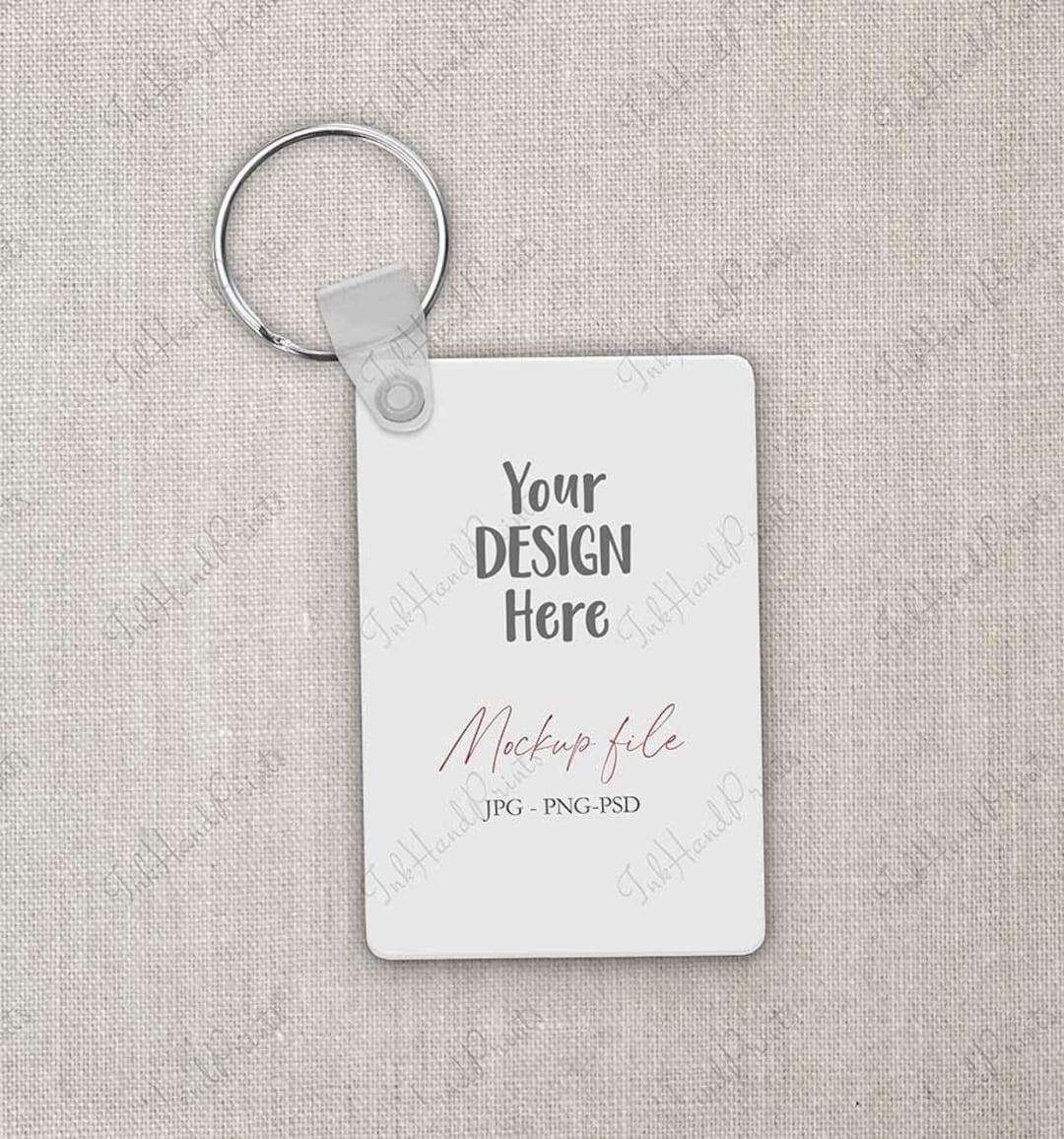 PNG,JPG,PSD Blank Rectangle Shaped Keychain Mockup,rectangle Key Chain ...