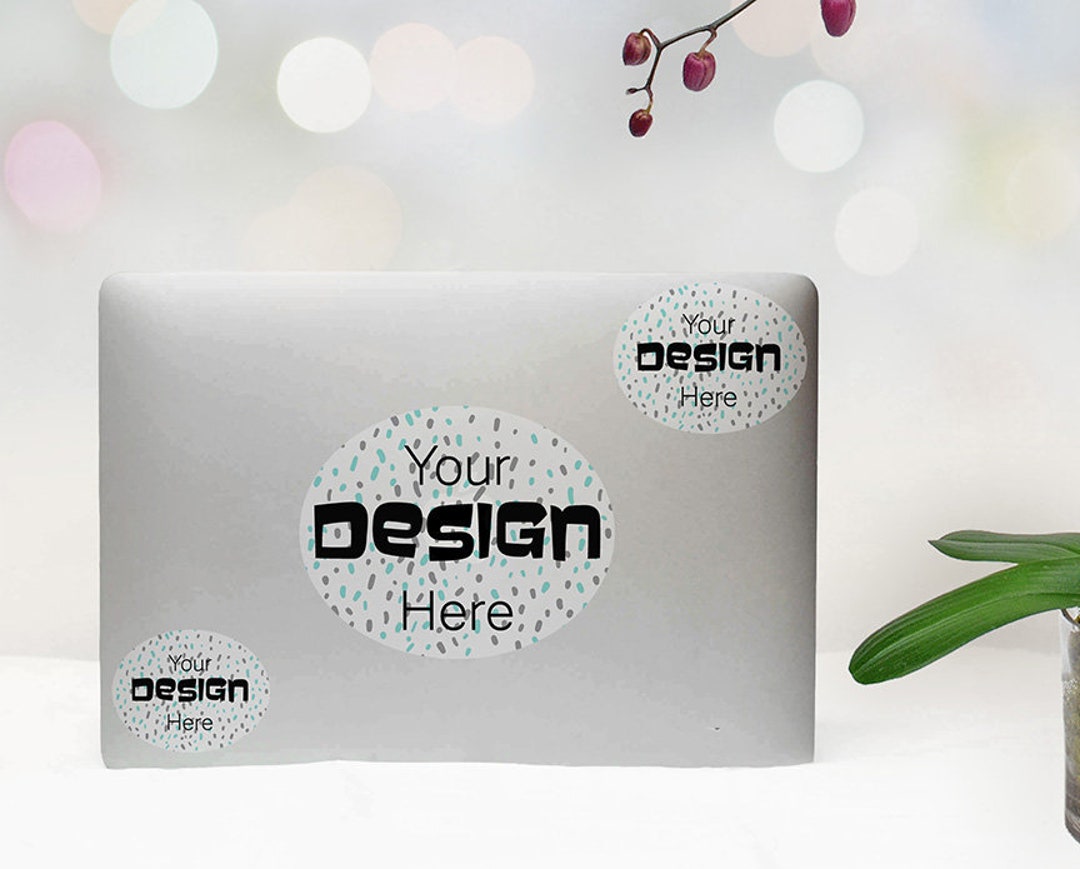 Sticker PC MacBook Mockup,cover Laptop Smart Cover Mockup,imac ...