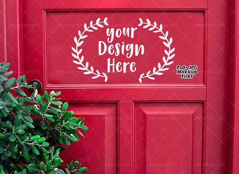 JPG PSD Front Door Decal Vinyl decal / Sticker glass door | Etsy