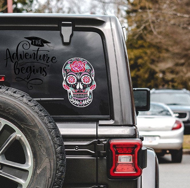 JPG PSD Vinyl decal / sticker Rear Window Car Mockup 4x4 | Etsy