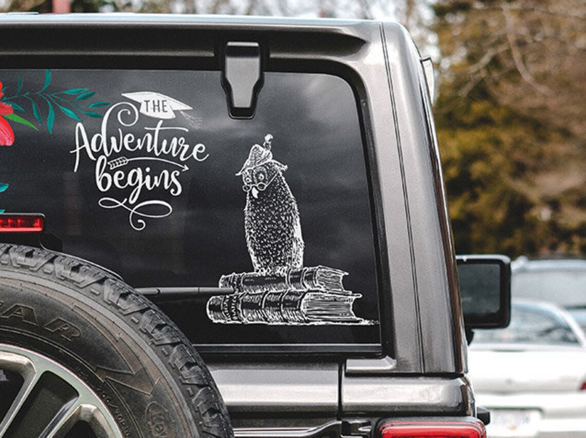 JPG PSD Vinyl Decal / Sticker Rear Window Car Mockup 4x4 - Etsy