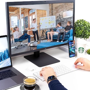 JPG + PSD Computer Mockup, Desktop Product Mockup, Imac Mockup, Styled ...