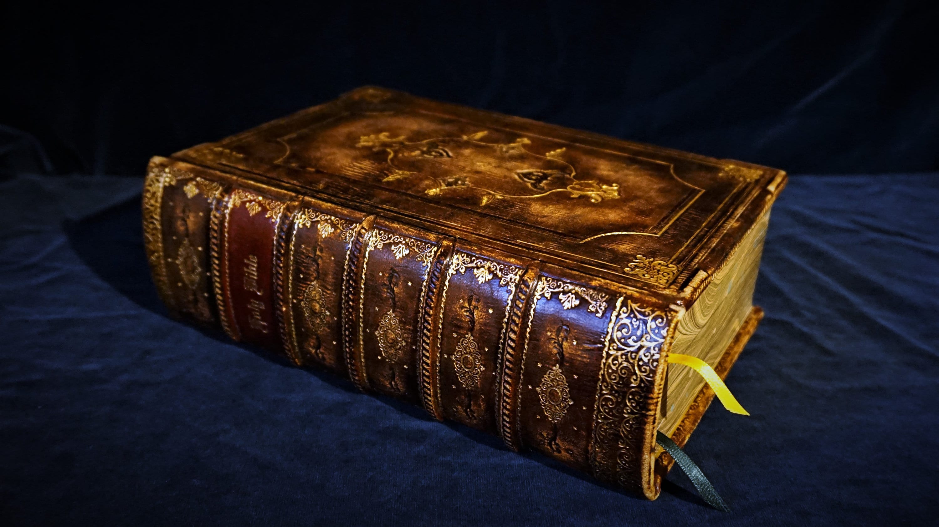 Heritage Leather Bound Bible Renaissance Venice Style Bible - Etsy UK