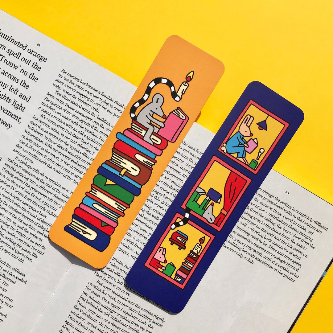 Illustrated Bookmarks | Animals | Reading | Books | Mouse ...