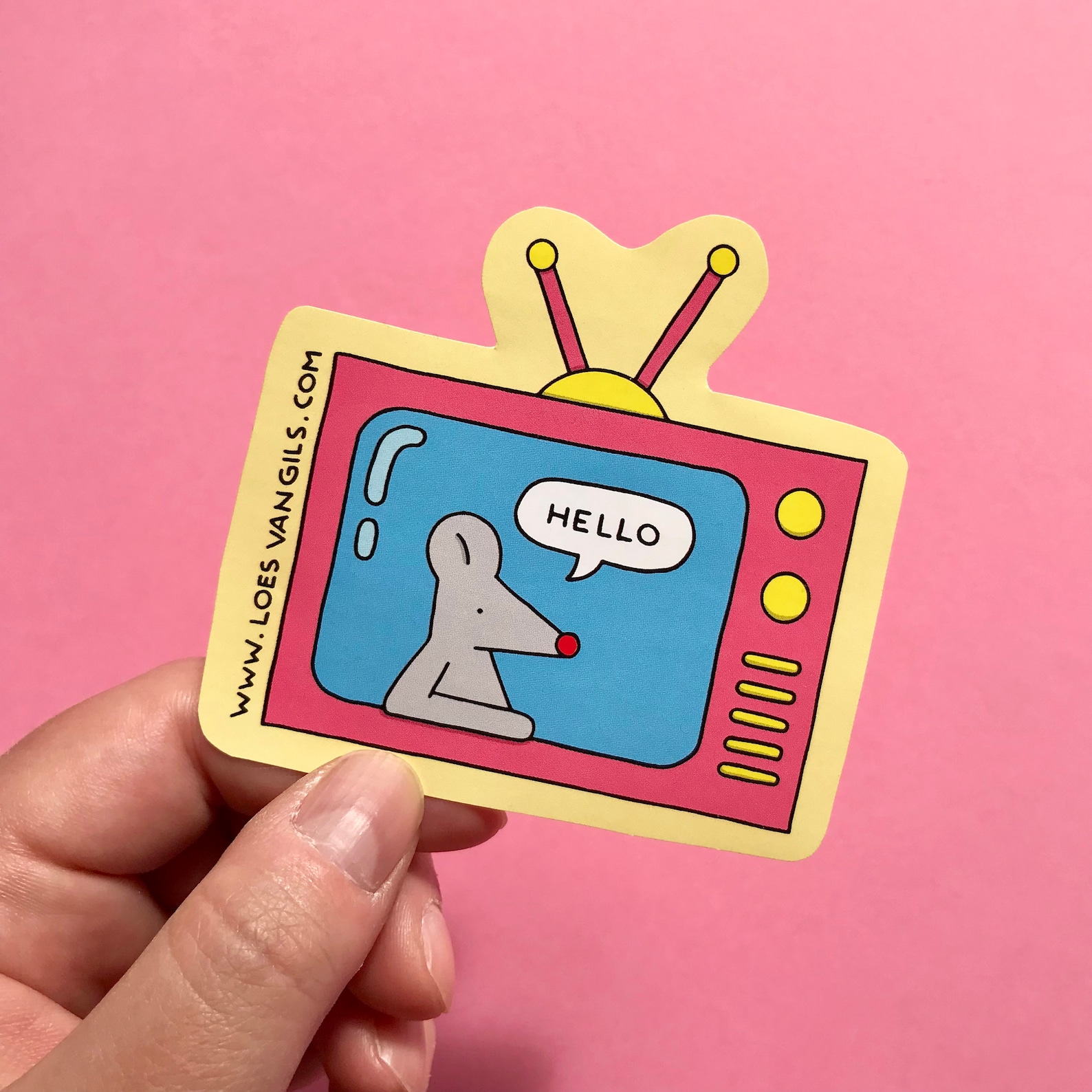 Ratpack Stickerset of 6 Animal Illustration Art Stickers - Etsy