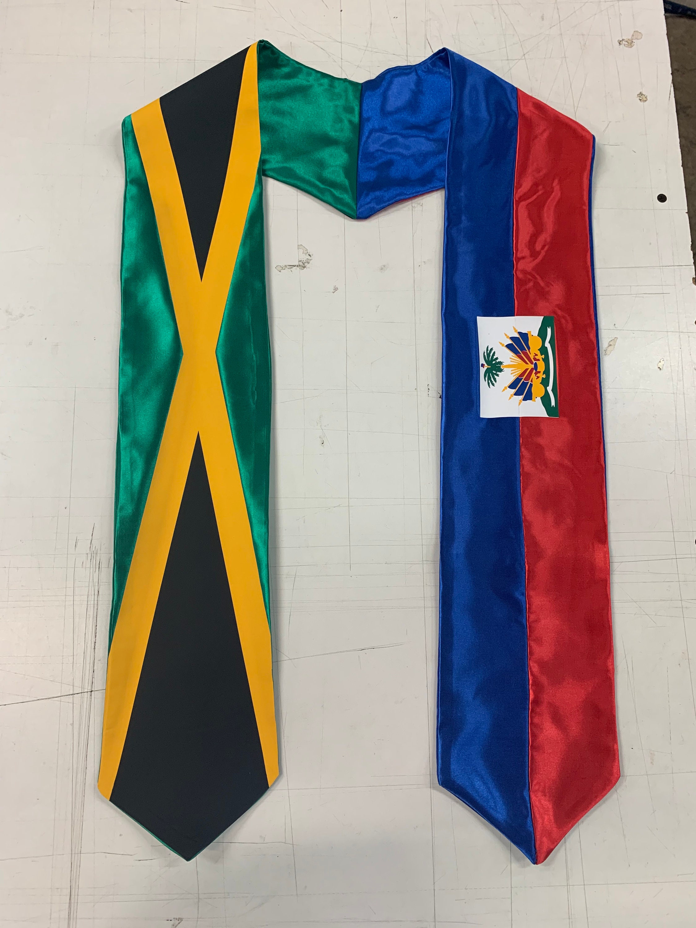 RUSH ORDER Combination Flag Stole | Etsy