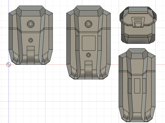 ODST Inspired Pouches (digital Files) - Etsy