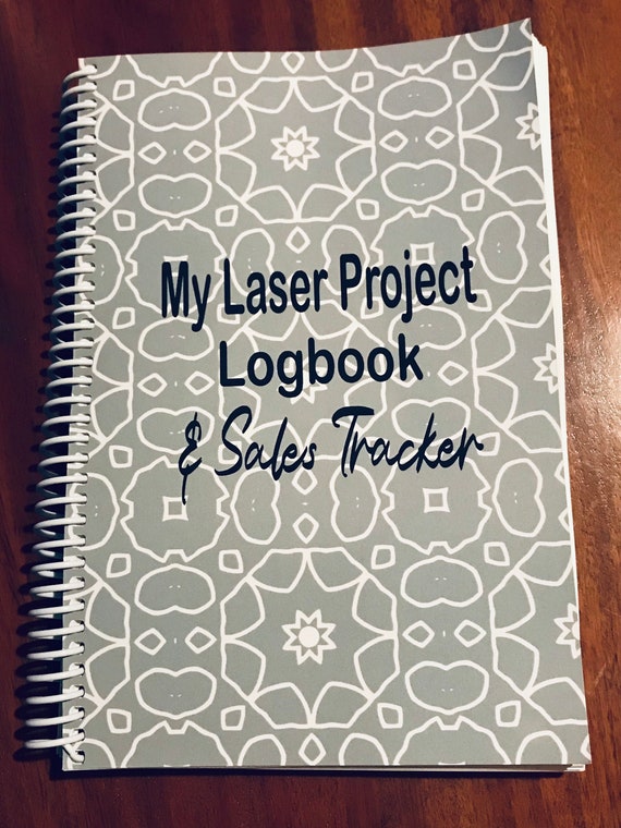 Coil Bound Laser File Logbook and Sales Tracker Use With - Etsy