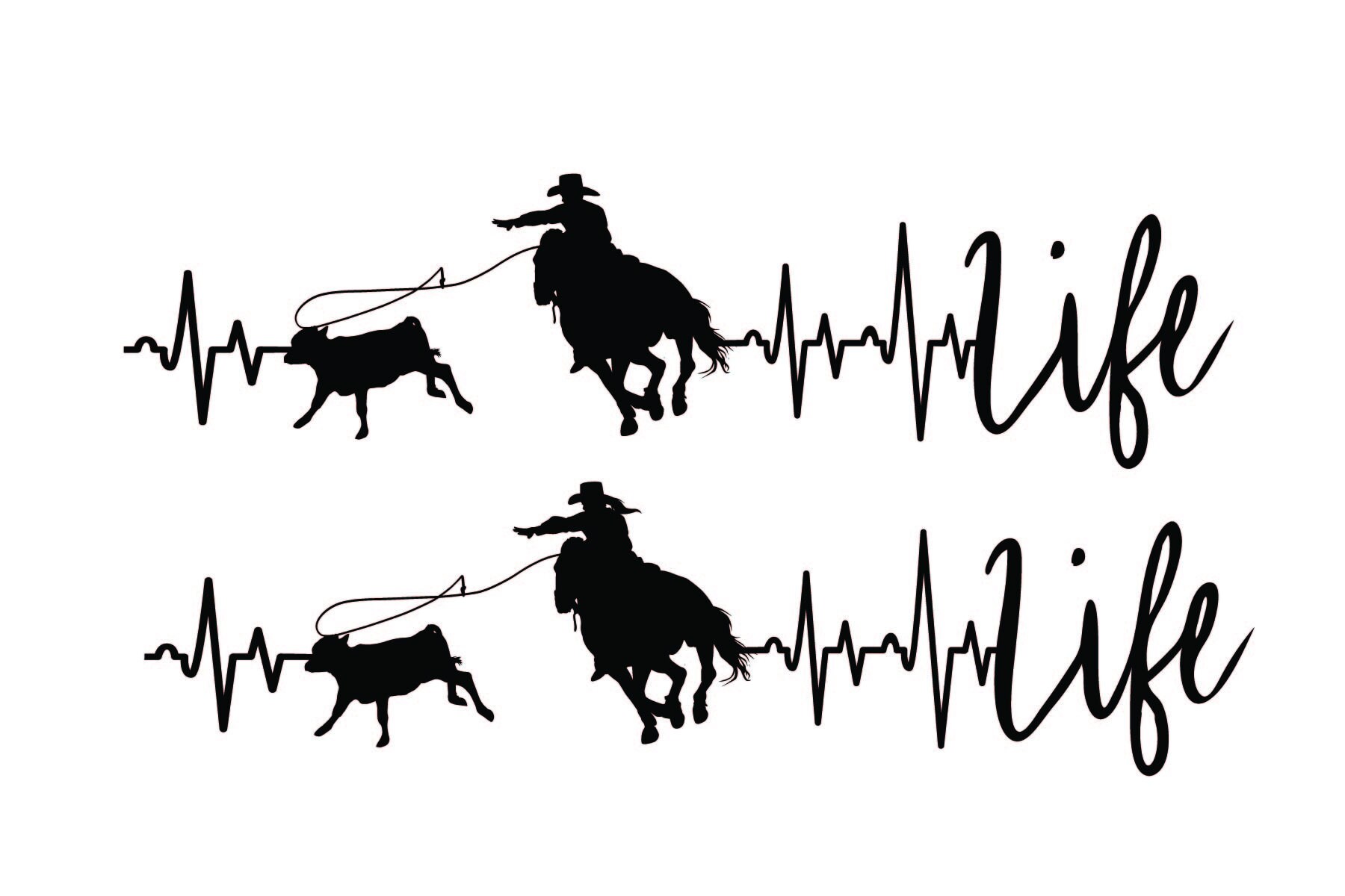 Breakaway Roping Clipart Sun