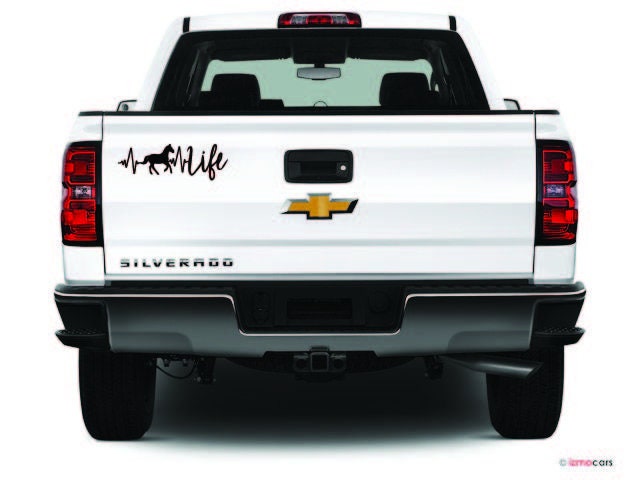 Vinyl Decal Horse Life Heartbeat Choose Horsehead or Running - Etsy