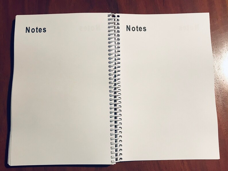 Coil Bound Laser File Logbook and sales Tracker Use with | Etsy