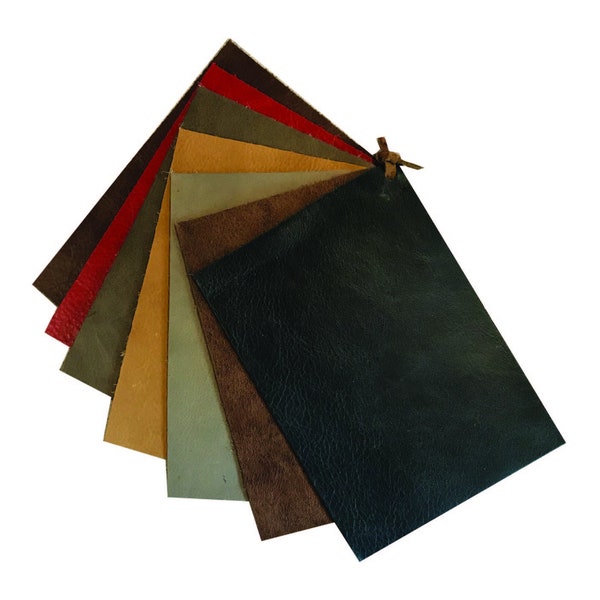 Leather Swatches for Crafts - Etsy
