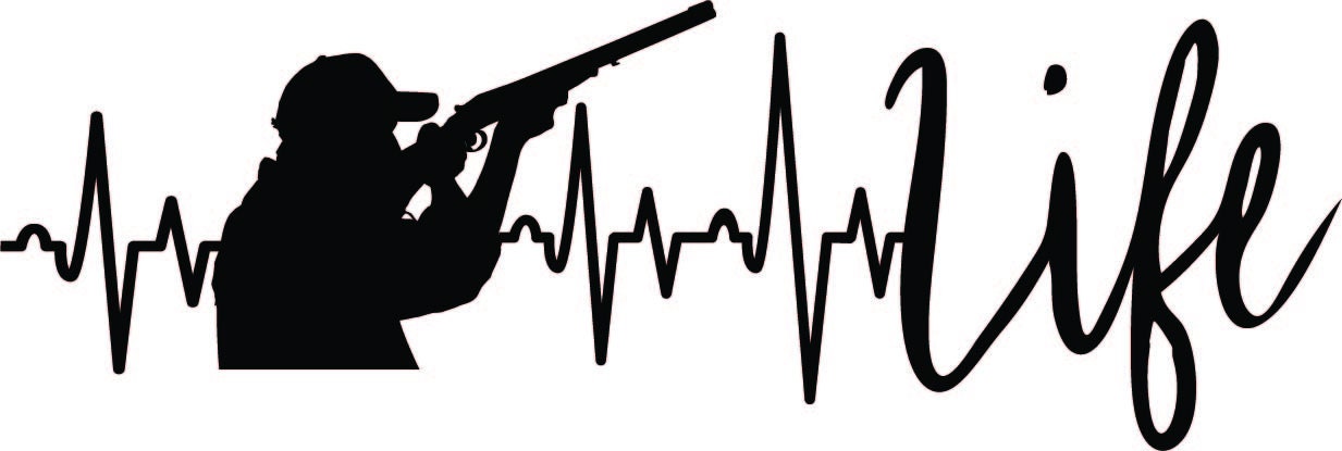 Hunting Heartbeat Life SVG PNG Jpg PDF Glowforge Laser | Etsy