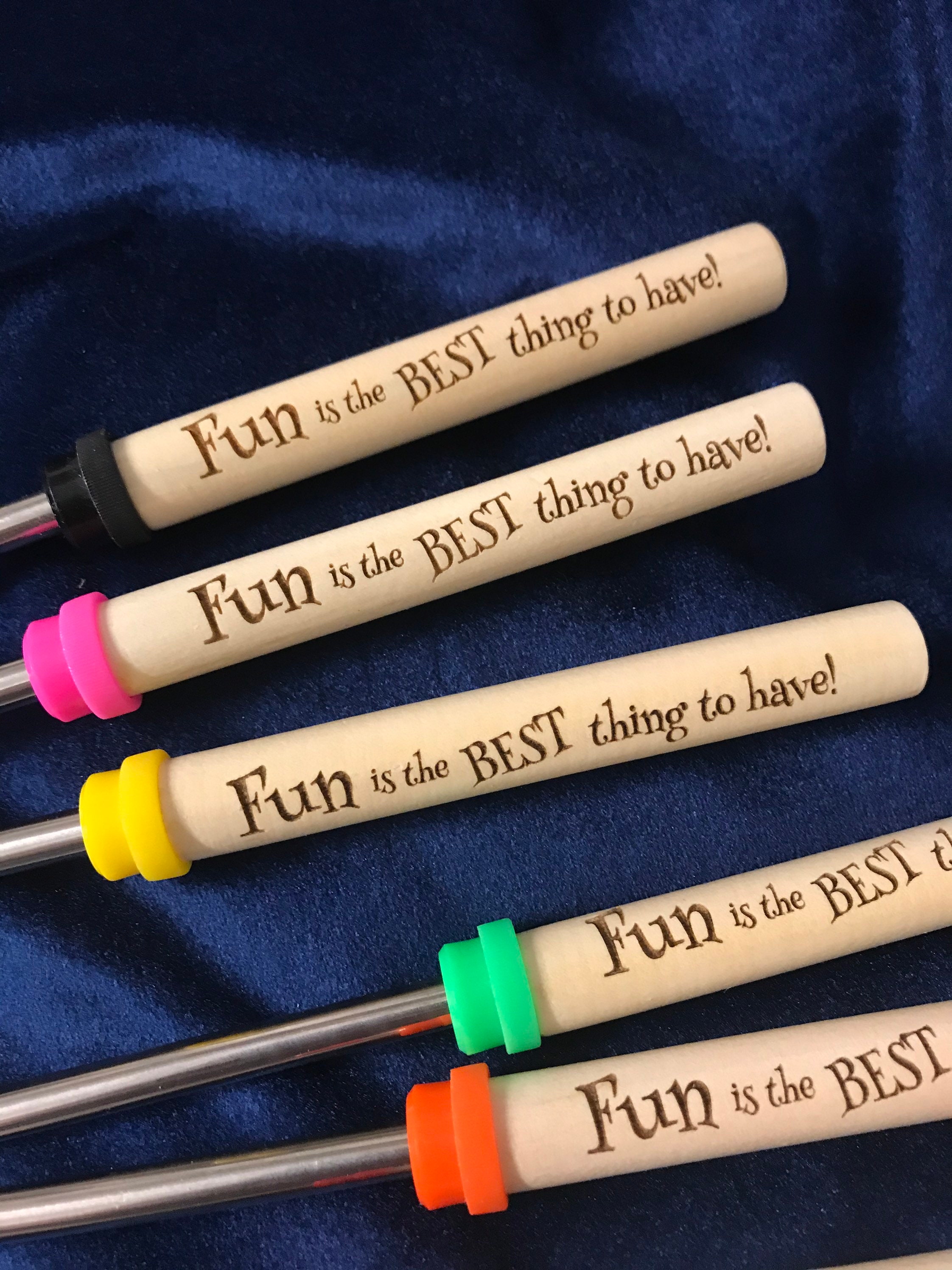 Fun Custom Engraved Marshmallow/ Hot Dog Roasting Camp Stick - Etsy