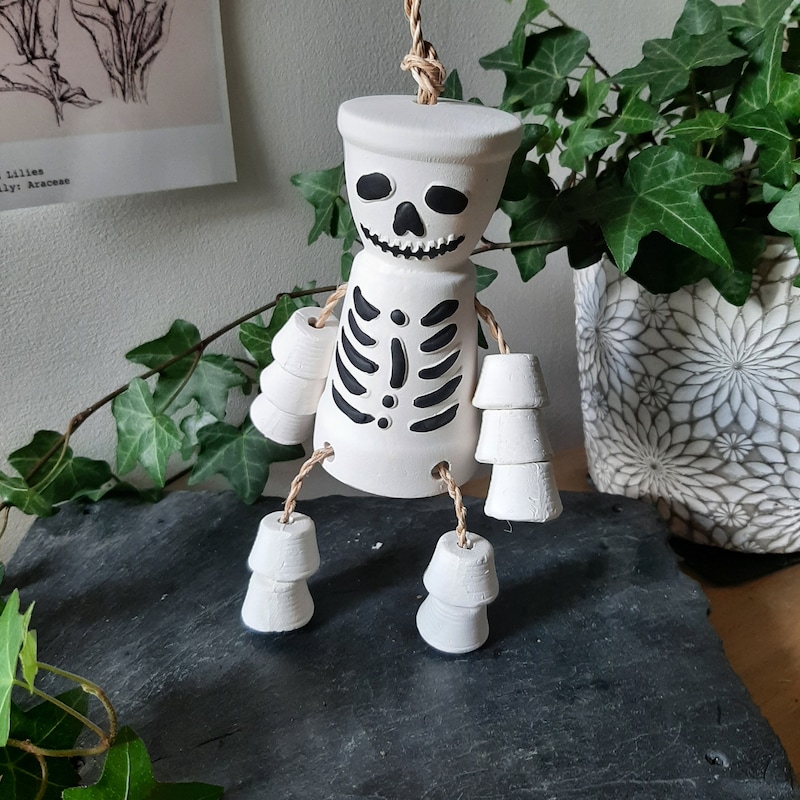 Skeleton Planter - Etsy