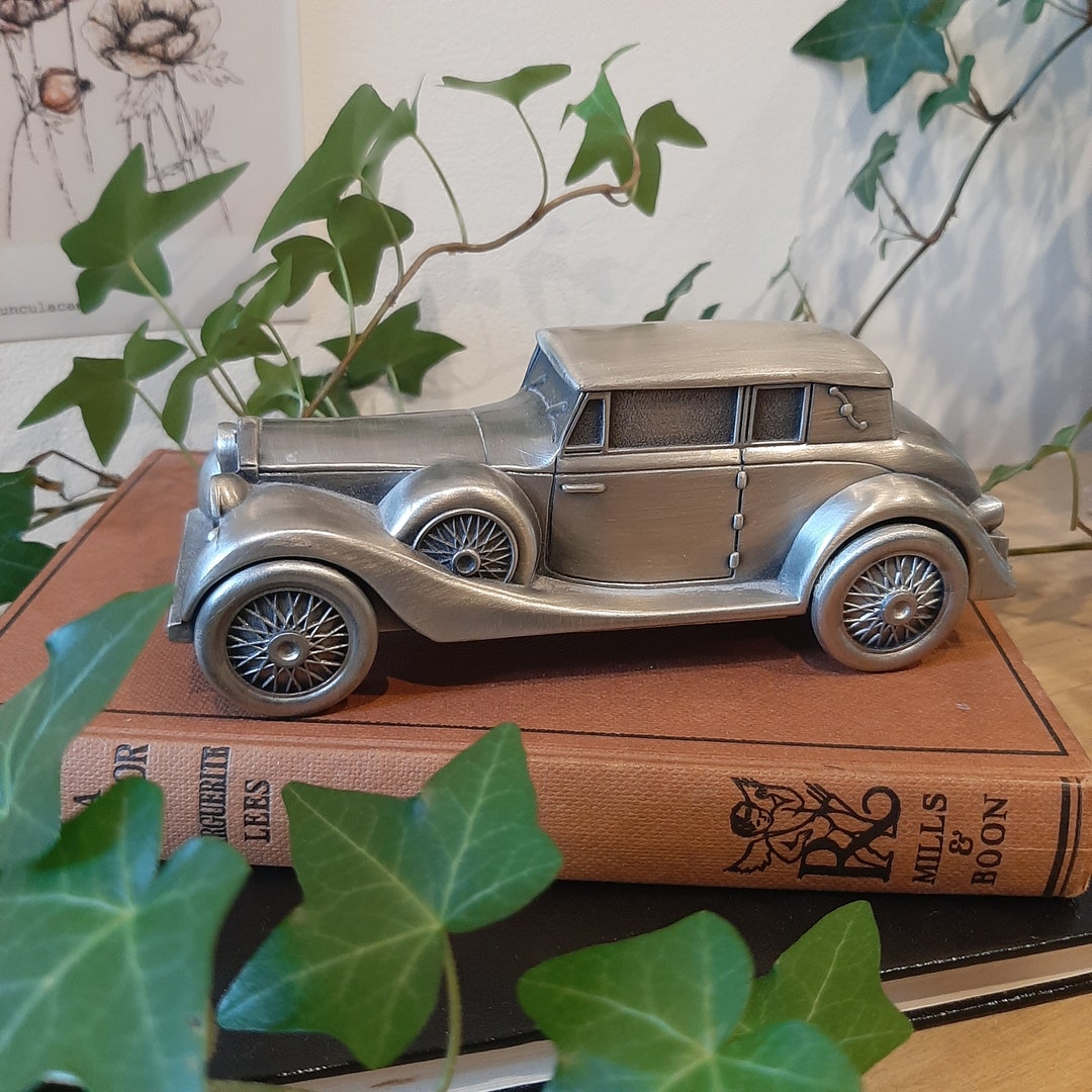 Silver Plated 1937 Rolls Royce Money Box, Rare, Collectable Money Pot ...