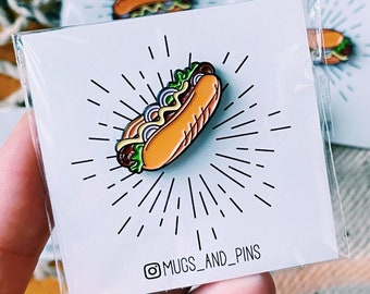 Hot Dog Pins - Etsy
