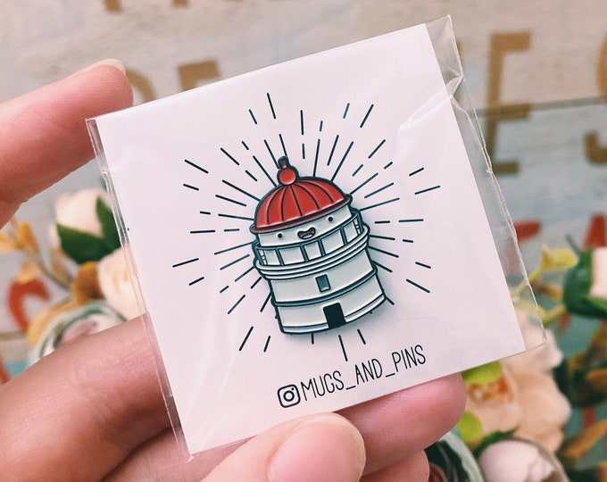 Lighthouse Enamel Pin, Enamel Pins, Lighthouse Brooch, Pin Badge ...