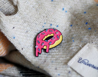 Donut Enamel Pin - Etsy