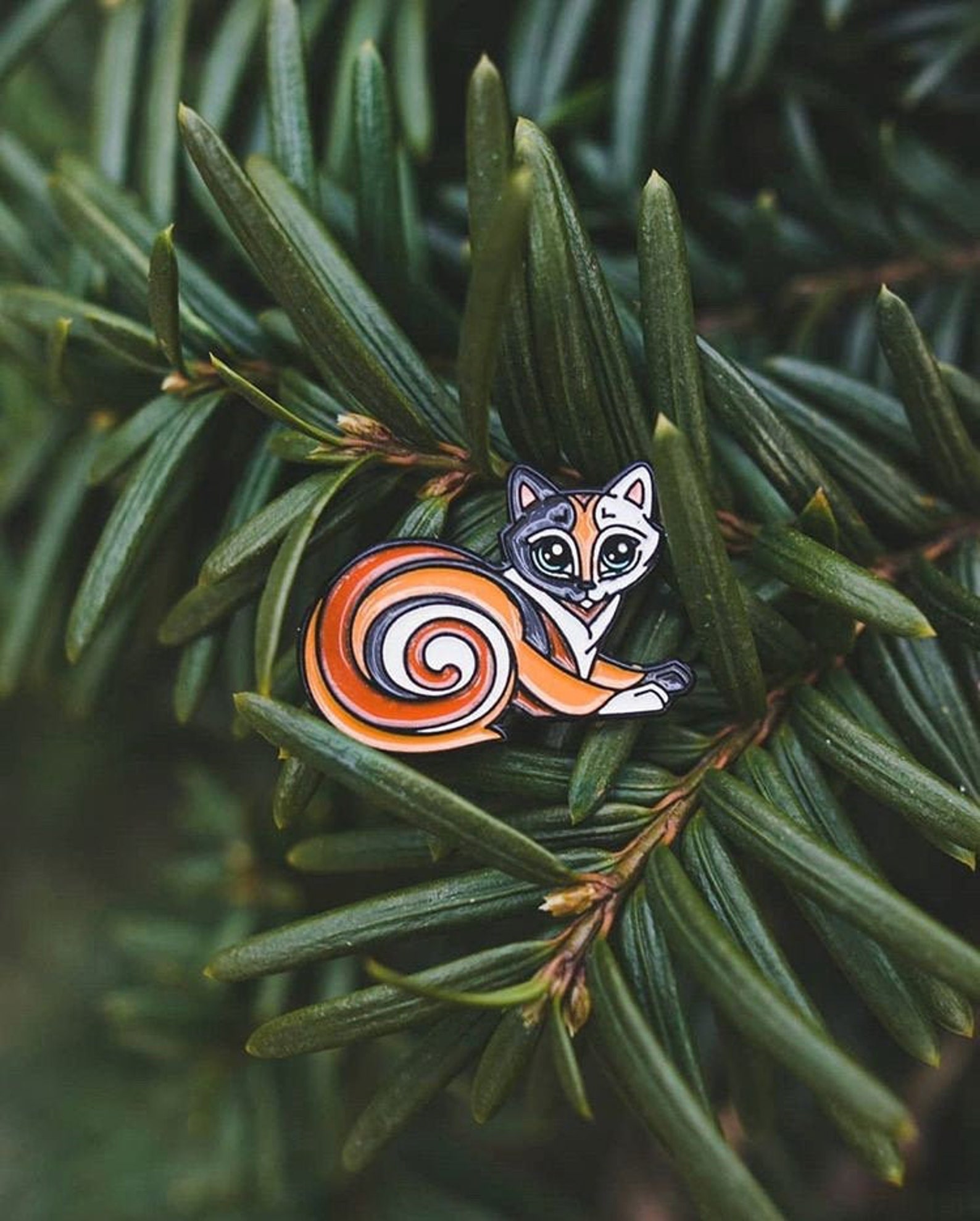 Cat Enamel Pin, Cute Cat Enamel Pin, Cat Pin, Cat Lady, Cats Lover ...