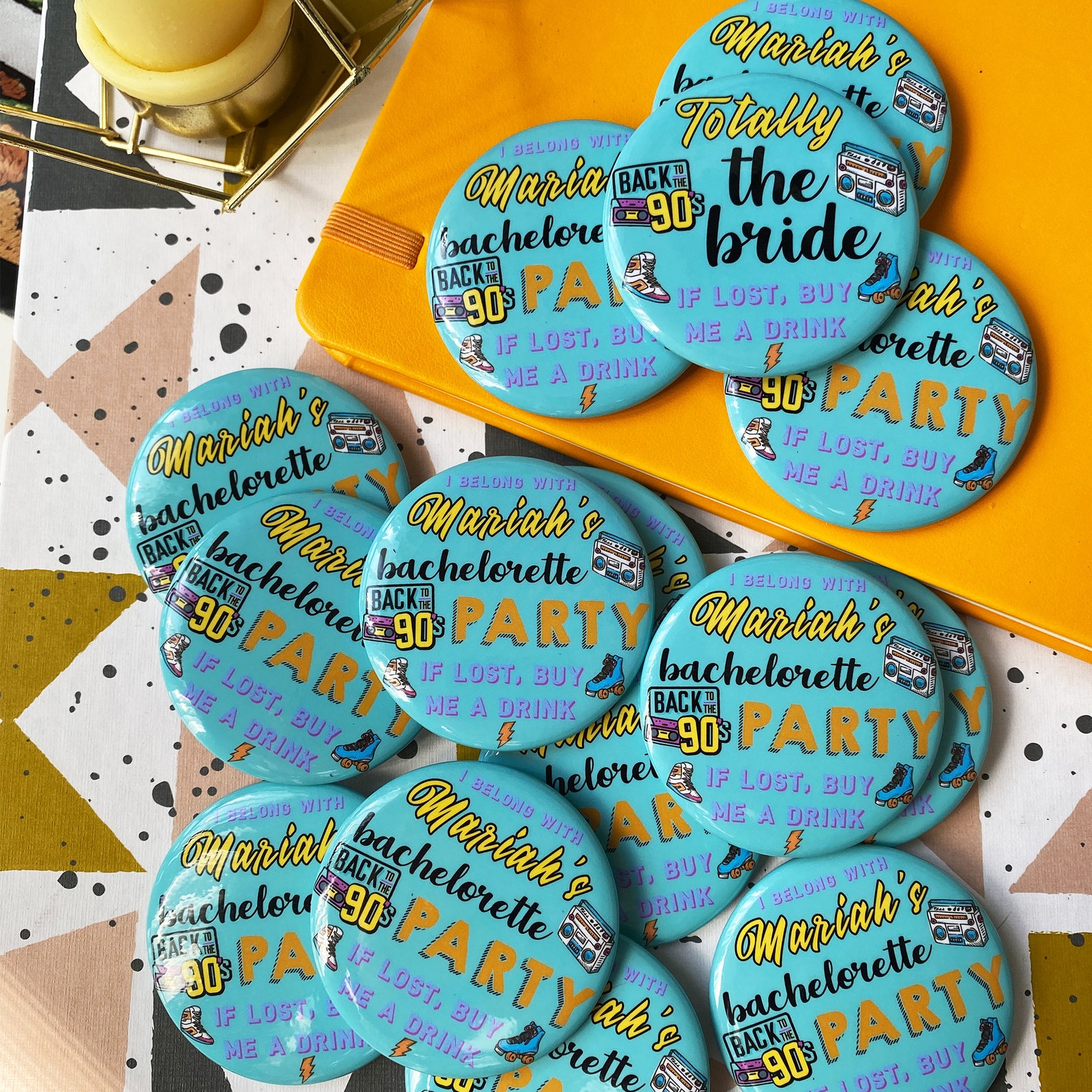 2.25 Inch Custom Pin-button custom Pins Personalized Logo - Etsy