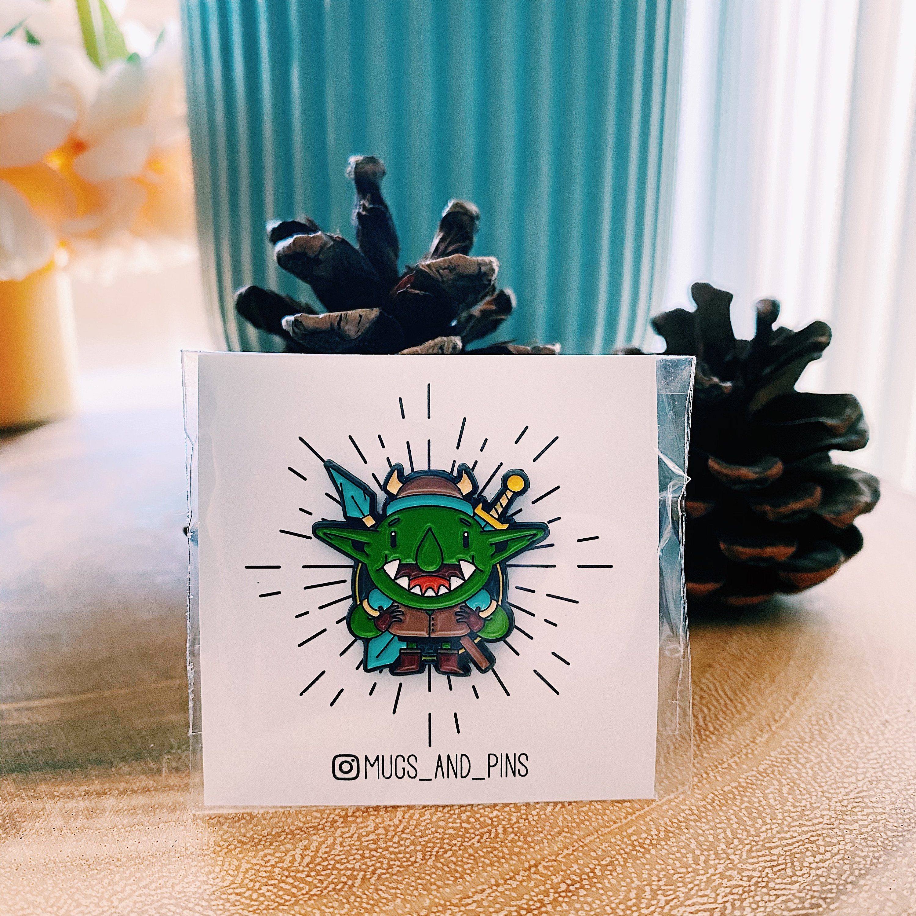 Goblin Enamel Pin Green Goblin Enamel Pin Goblin Pin Pin Etsy