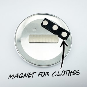 Magnet Buttons for Clothing - for Clothing, Wearable, No Hole Needed ...
