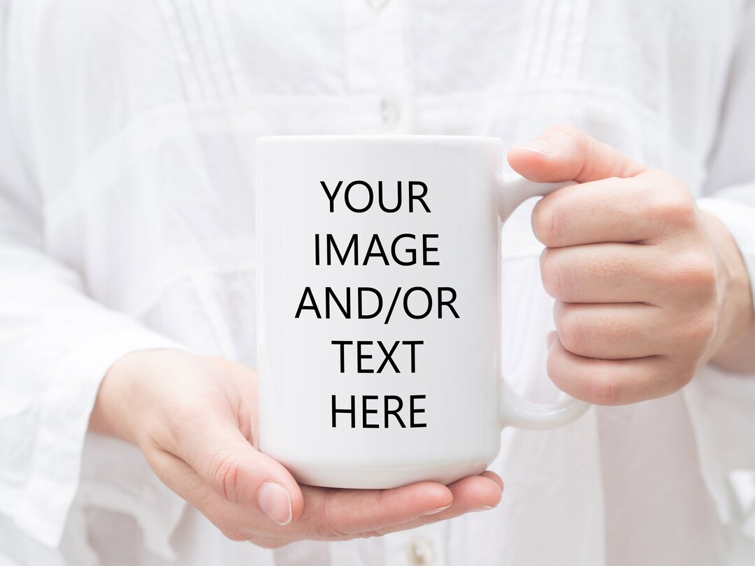 Custom Mug Personalized Mug Ceramic Mug Large Custom Mug Personalized ...