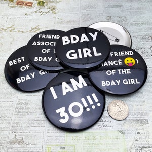 Large Personalized Custom Pin Button 3.5 Inch, Photo Pinback Button-3 1 ...