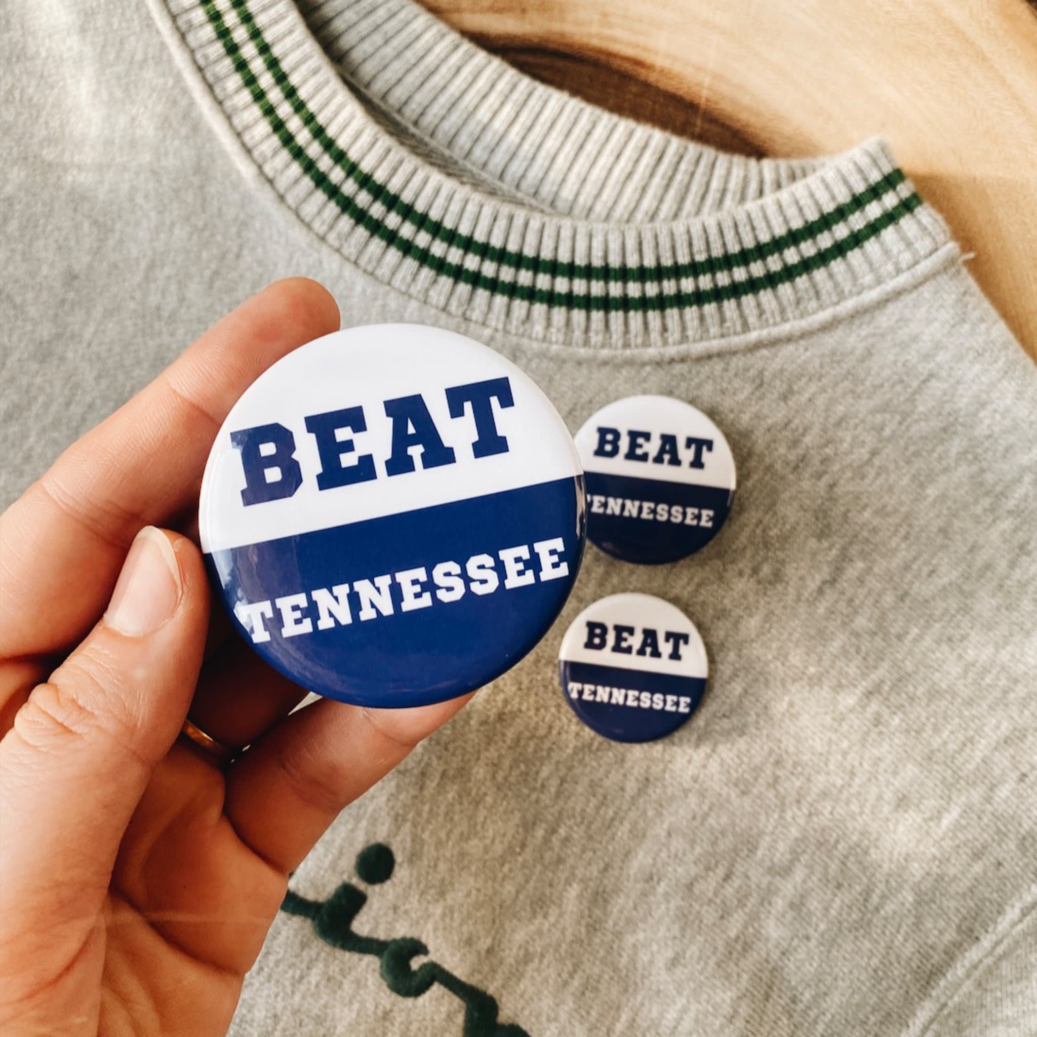 Game day custom pins University pins Football button Button | Etsy