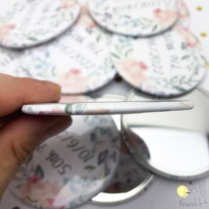 Personalized Compact Mirror With Custom Image, Photo, Logo or Text ...