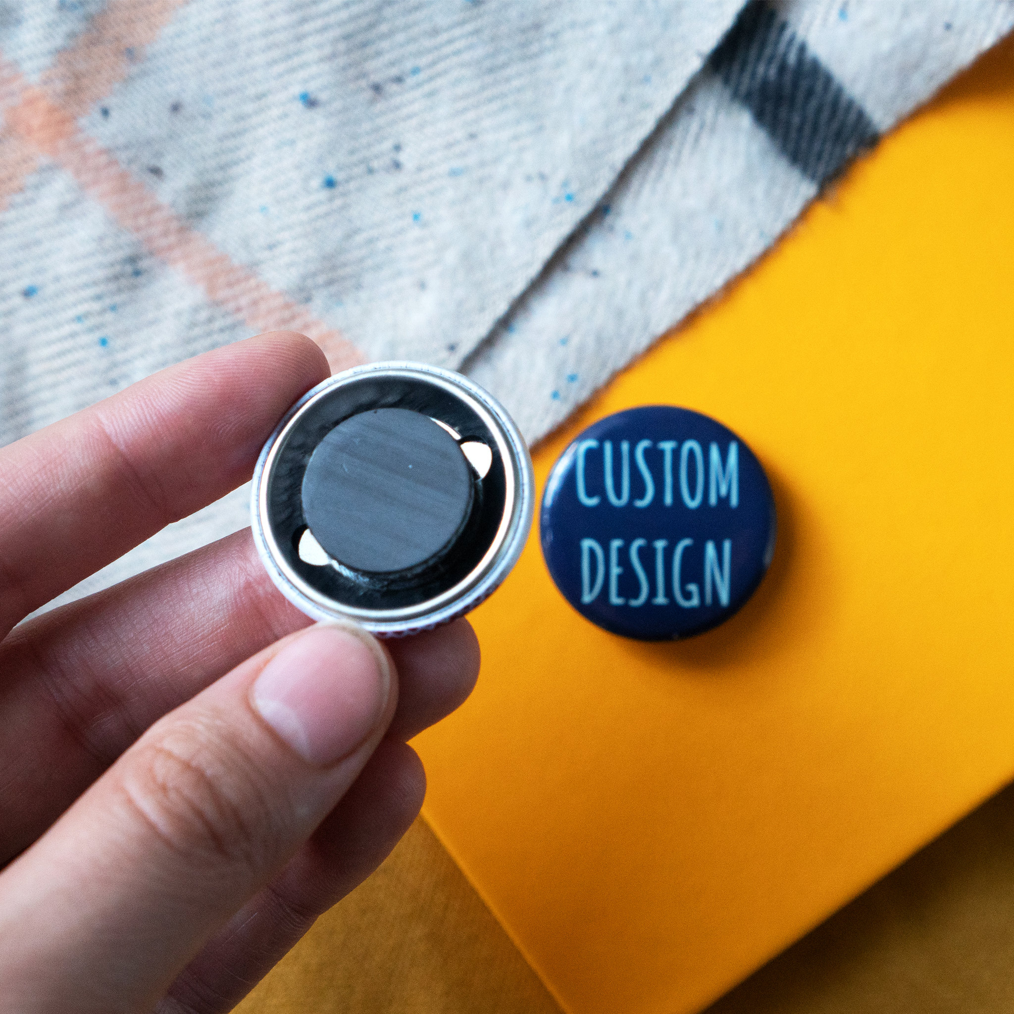 1.25 inch custom magnet Personalized magnet Custom Magnet | Etsy